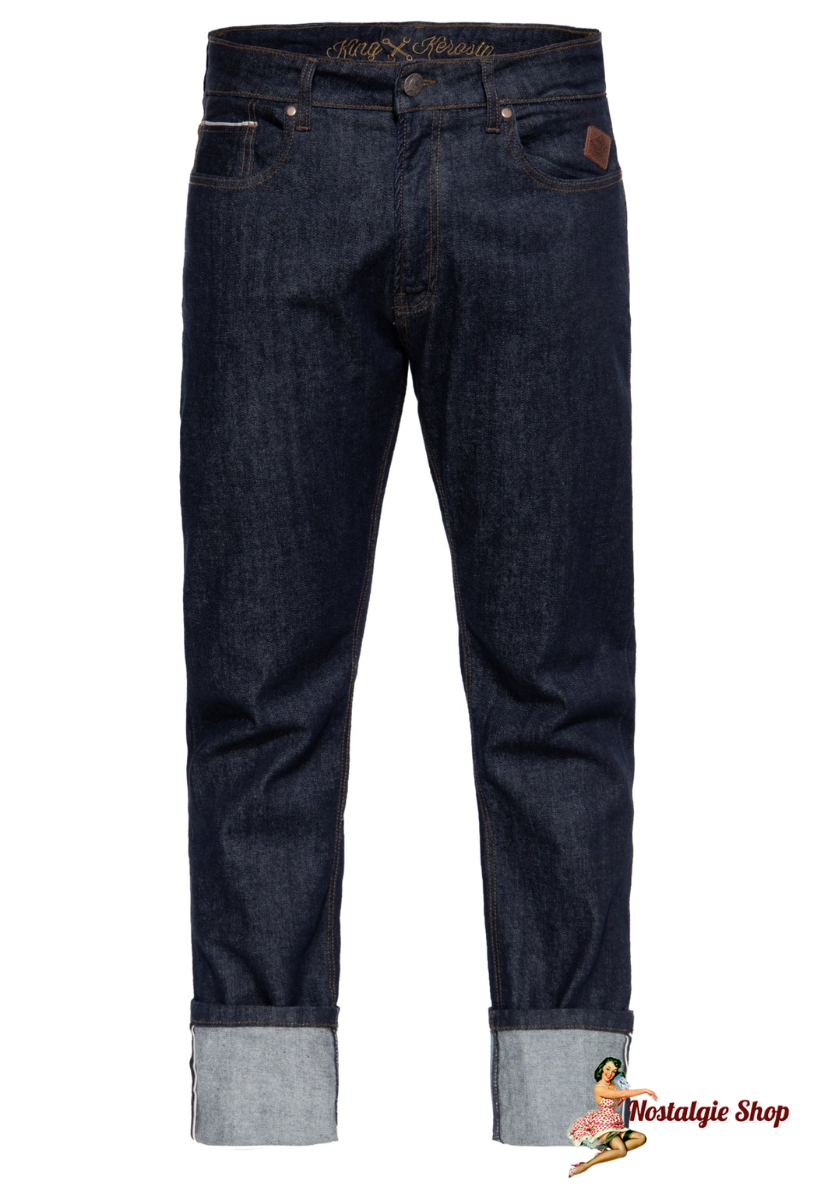 King Kerosin - SELVEDGE JEANS MIT STRETCH «ROBIN SELVEDGE» | Nostalgieshop