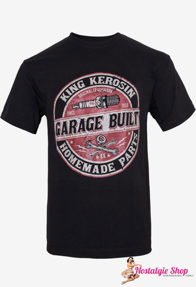 KK Garage Build Home Made Parts T-Shirt | Nostalgieshop