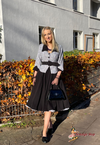 Miss Candyfloss - Hester-Lou Lurex blazer-dress | Nostalgieshop