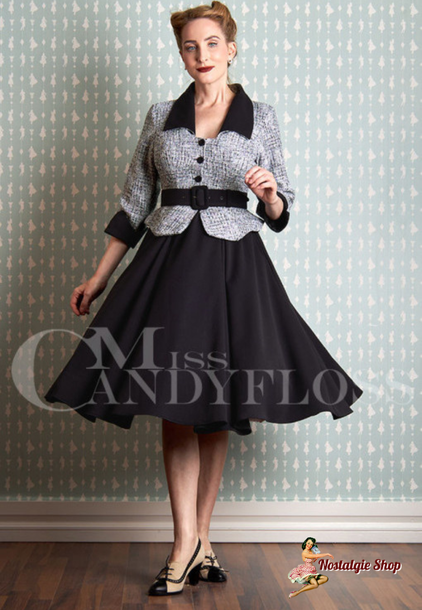 Miss Candyfloss - Hester-Lou Lurex blazer-dress | Nostalgieshop